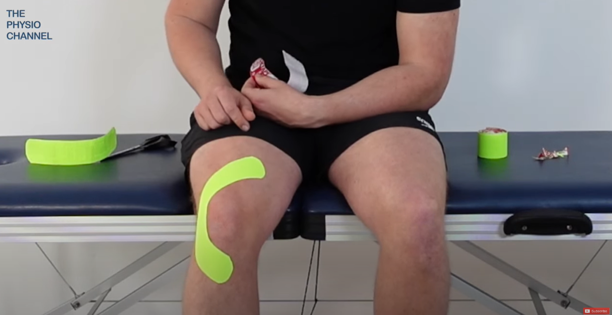 General Knee Strapping Joint Sprain - Physiobot
