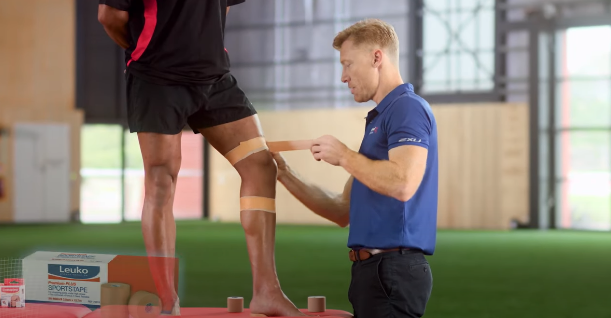 Elastoplast Knee Strapping - Physiobot
